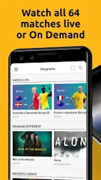 SBS On Demand pour Android - Télécharger